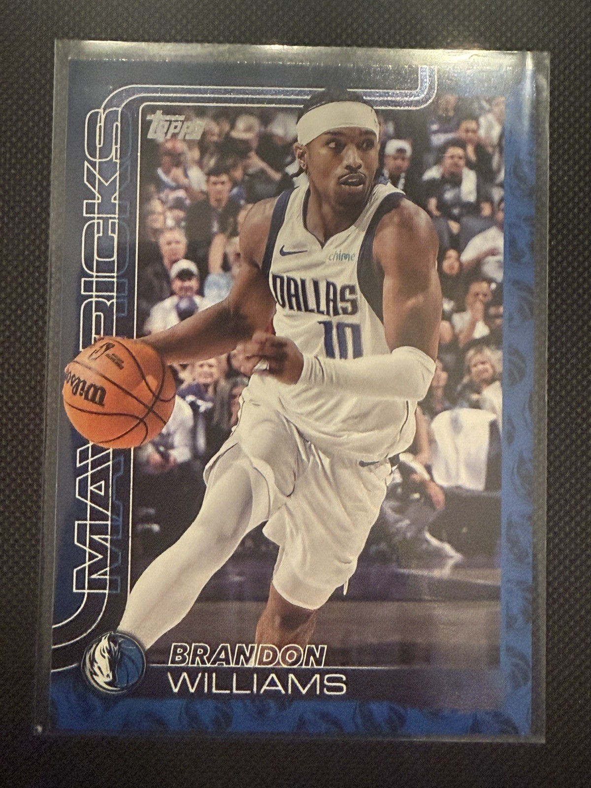 2025-26 Topps Brandon Williams Team Color Border Logo Variation, Case ...