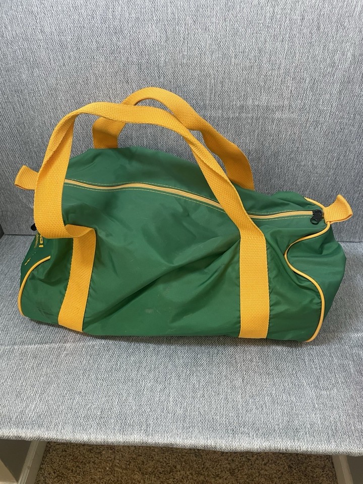 SEATTLE SONICS SuperSonics Vintage NBA Promo Duffel Bag Gym Bag Nylon ...