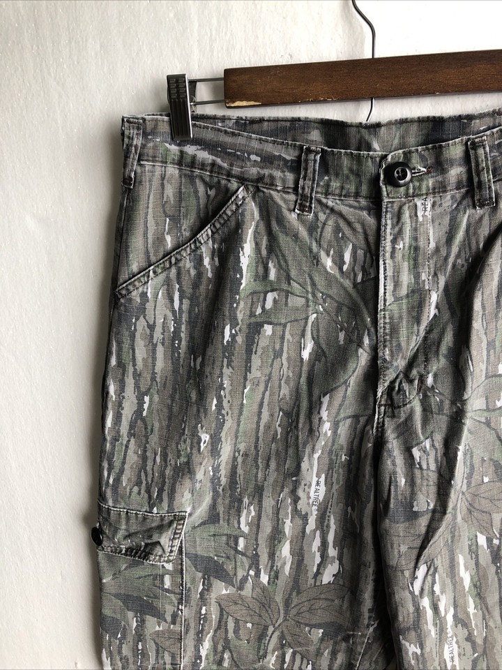 VINTAGE Liberty Realtree Trousers 32x32 Ripstop Camo Cargo Workwear ...