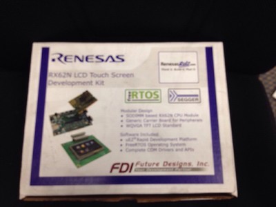 Renesas DK-43WQT-RX62N RX62N LCD Touch Screen Development Kit | eBay