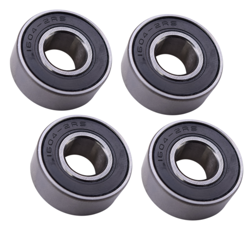 (4 Each) 1604-2RS Sealed Radial Ball Bearing 3/8 ID X 7/8 OD X 11/32 ...