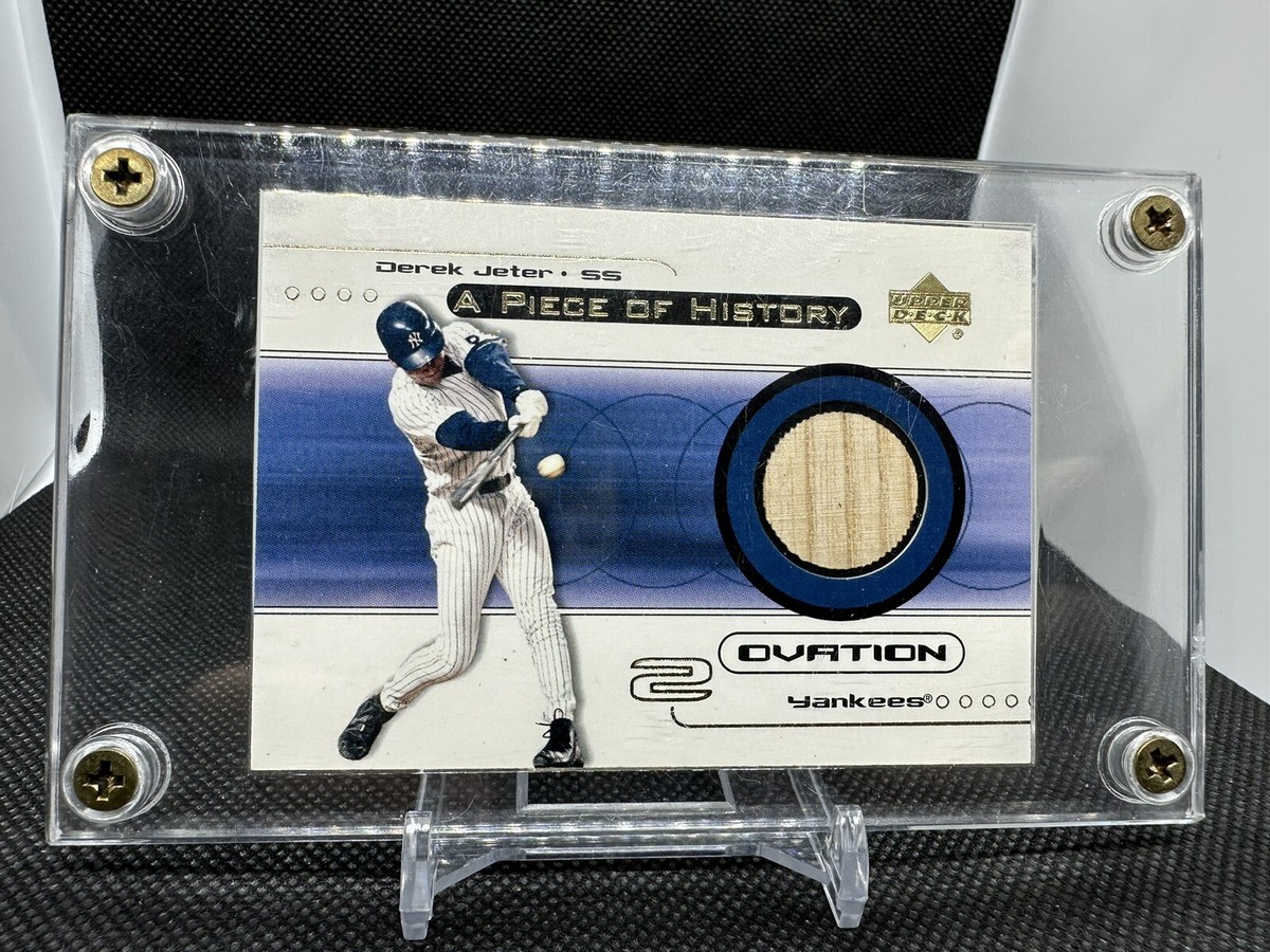 Derek Jeter Ovation Card 2002 Upper Deck Ovation Baseball Box Break,