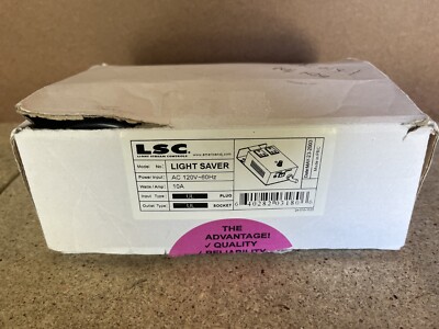 American DJ LSC Light Stream Controls Light Saver 2-Channel Timer ...