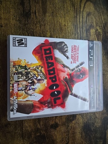 Deadpool (PS3 Sony PlayStation 3, 2013) (Tested & Working) CIB W ...