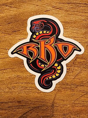 RK-BRO STICKER SnakeWrestling Sticker WWE WWF WRESTLER Laptop Sticker ...