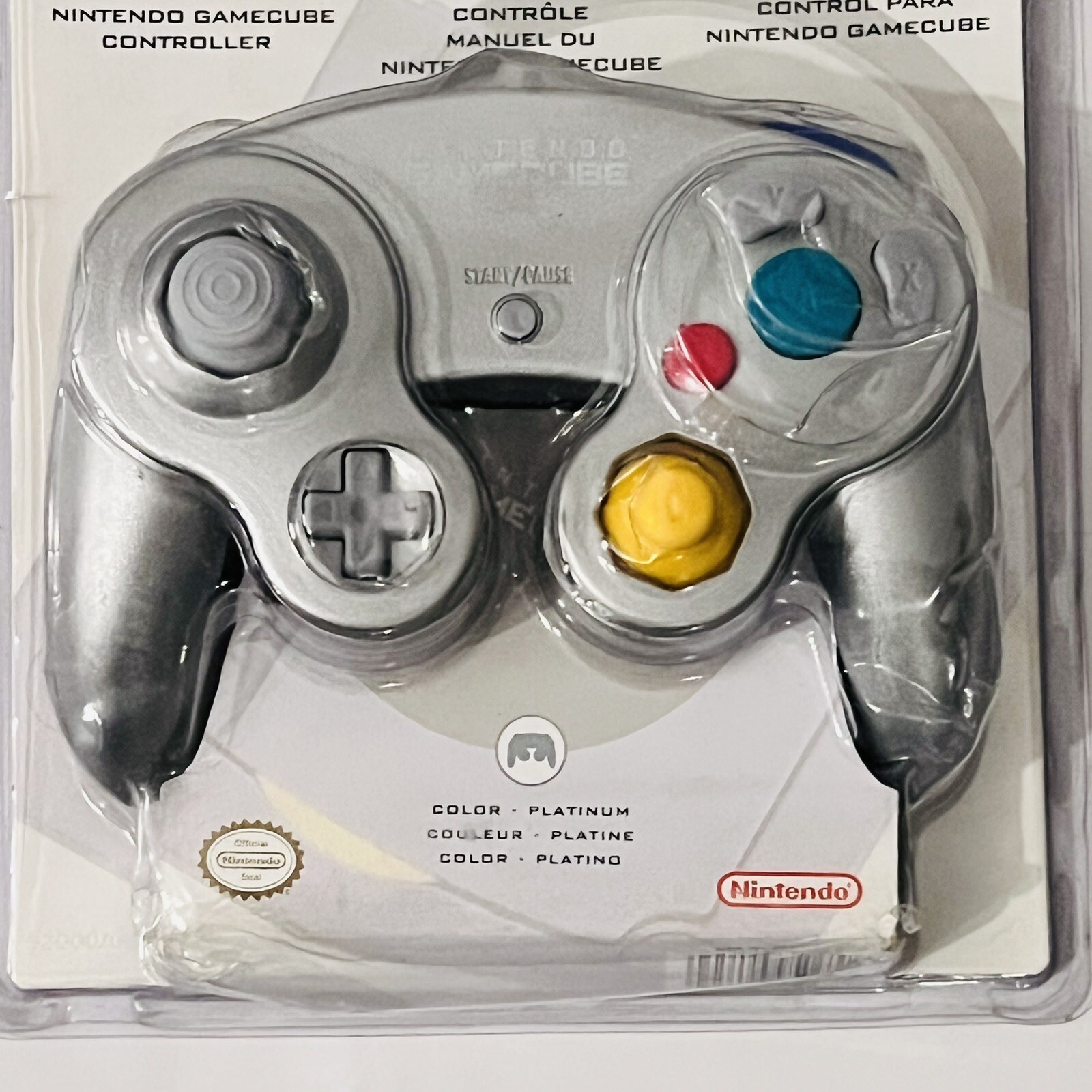 Nintendo DOLACPL2 Gamecube Controller - Platinum for sale online | eBay