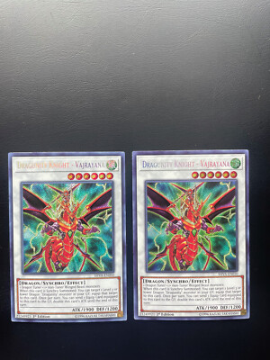 Yugioh Dragunity Knight - Vajrayana SHVA-EN050 Secret Rare 1st Edition ...