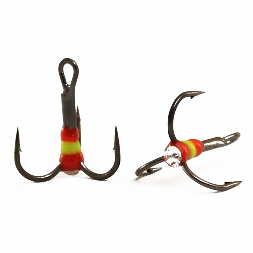 Sinking Bait Winter Tackle Tools Three-jaw Hook Carbon Steel Ice ...