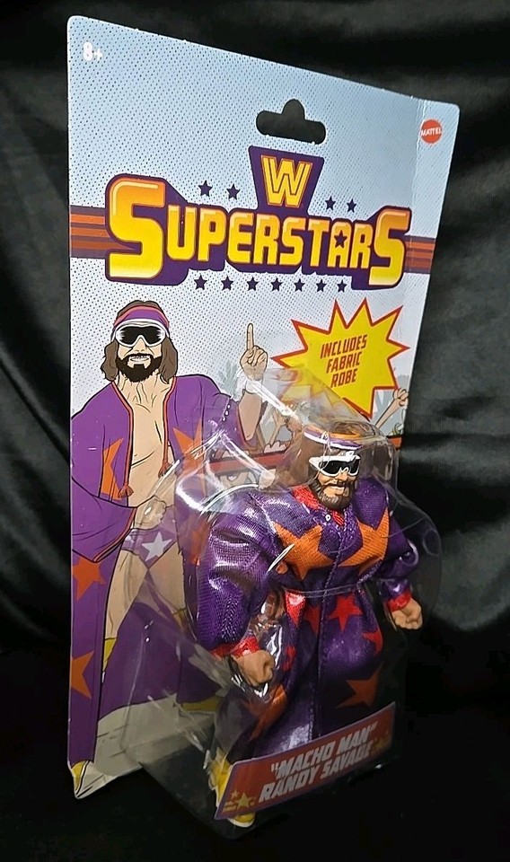 Mattel WWE Superstars Macho Man Randy Savage Action Figure 2022 New ...