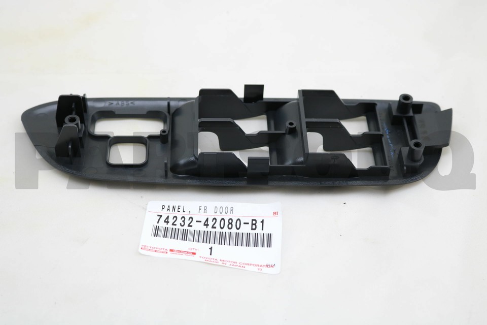 7423242080B1 Genuine Toyota PANEL, FRONT ARMREST BASE, UPPER LH 74232 ...