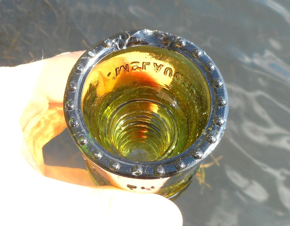 Excellent Mustard Yellow w/ Amber CD 121 Mclaughlin Glass Insulator | eBay