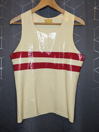 Libidex College Vest White/Red Sz M | eBay