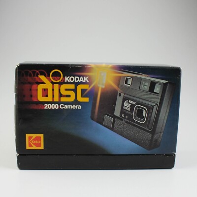 Kodak Disc 2000 Camera - EMPTY BOX ONLY - NO CAMERA - Vintage - Display ...