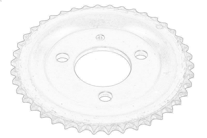 Gear, timing chain deflector OE HYUNDAI 243222F000 | eBay