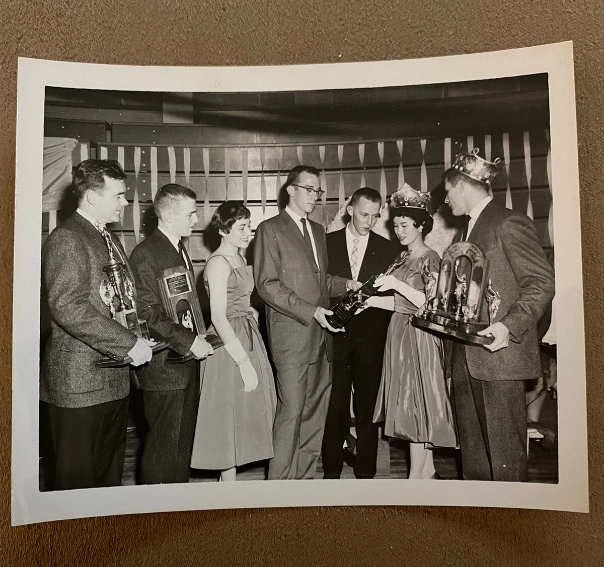 Vintage Prom King And Queen