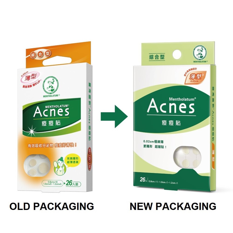 [MENTHOLATUM] ACNES Medicated Acne Dressing Pimple Patch Stickers COMBO ...