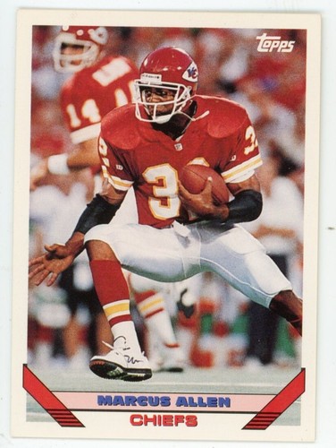1993 Topps Football Card #618 Marcus Allen HOF | eBay