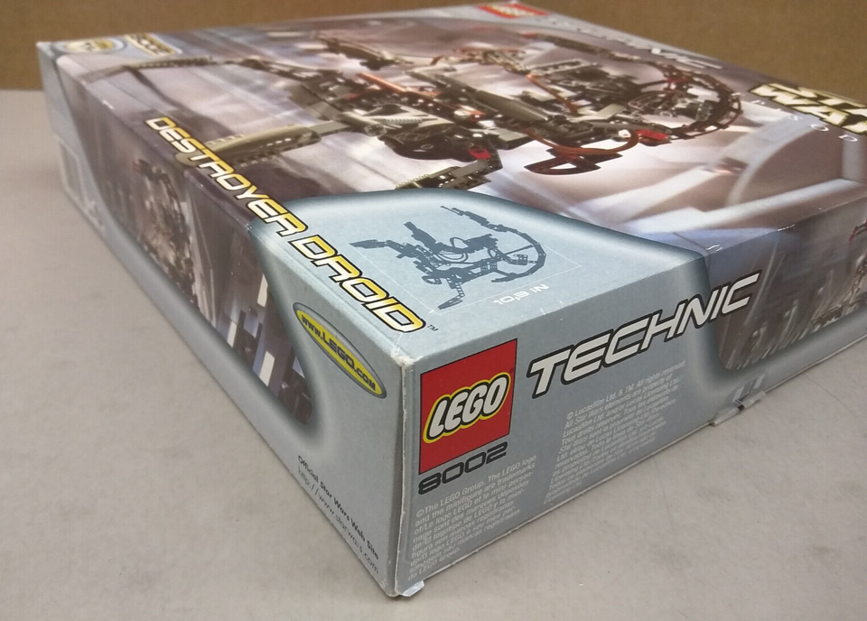 LEGO Star Wars 8002 Destroyer Droid NEW! Works! Droideka Cannons ...