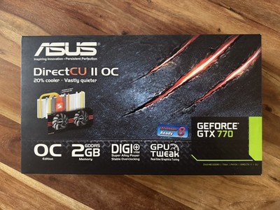 Asus GeForce GTX 770 - 2GB GDDR5 Gaming Graphics Card GPU | eBay UK