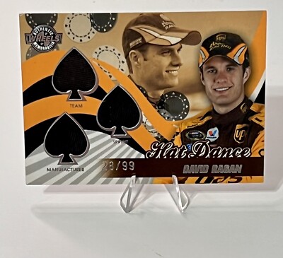 2009 Wheels Main Event Hat Dance Triple /99 David Ragan #HD-DR | eBay
