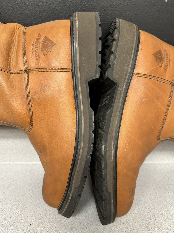 Herman Survivors Mens Work Boots Sz 11 Wayne II Waterproof Steel Toe ...