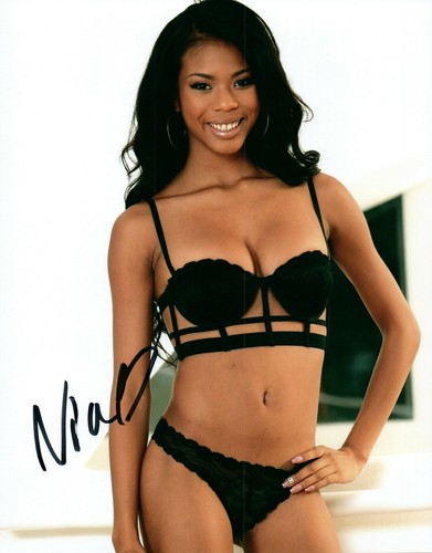Nia Nacci Super Sexy Hot Adult Model Signed 8x10 Photo COA Proof 179 | eBay
