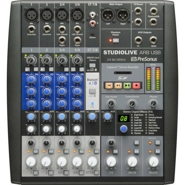 PreSonus StudioLive SLMAR8 8 Channel Mixing Console for sale online | eBay