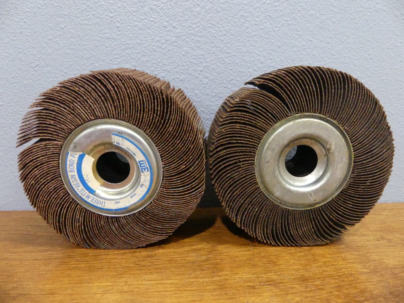 Lot of 2 3M Three-M-Ite 6" x 2 1/2" Flap Wheel | eBay