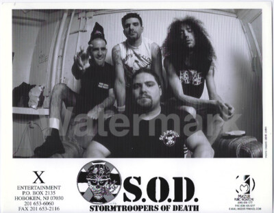 Stormtroopers of Death S.O.D. Photo Press Promo 8x10 | eBay