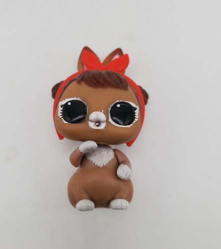 LOL Surprise Pets Brown Bunny Rabbit With Red Bow | eBay