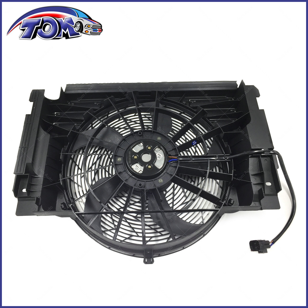 Brand New A/c Radiator Condenser Cooling Fan For BMW X5 00-06 ...