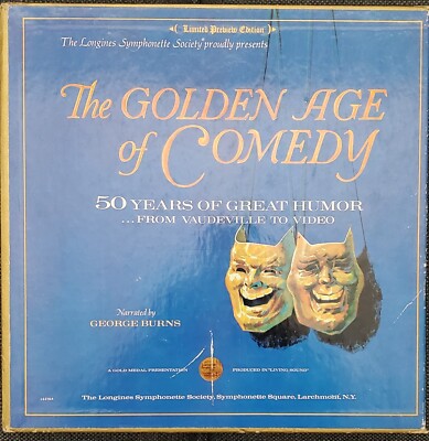 Golden Age Comedy 50 Yrs of Great Humor Narrated by George Burns | eBay