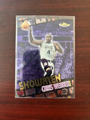 2000 finest Chris Webber showman insert S1 | eBay