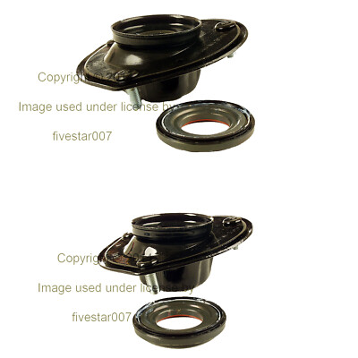 2 KYB Front Left+Right Shock Strut Mounts w/ Bearings Set for Toyota ...