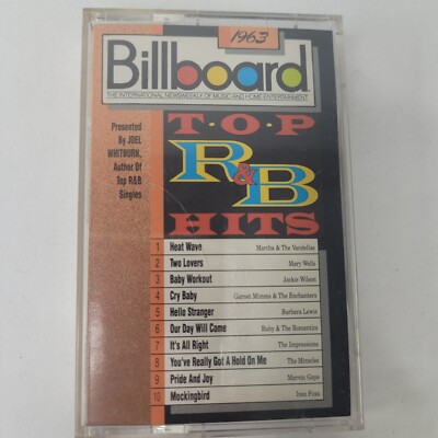 1963 Billboard Top R&B Hits Cassette Tape R4 70649 Vintage Motown ...