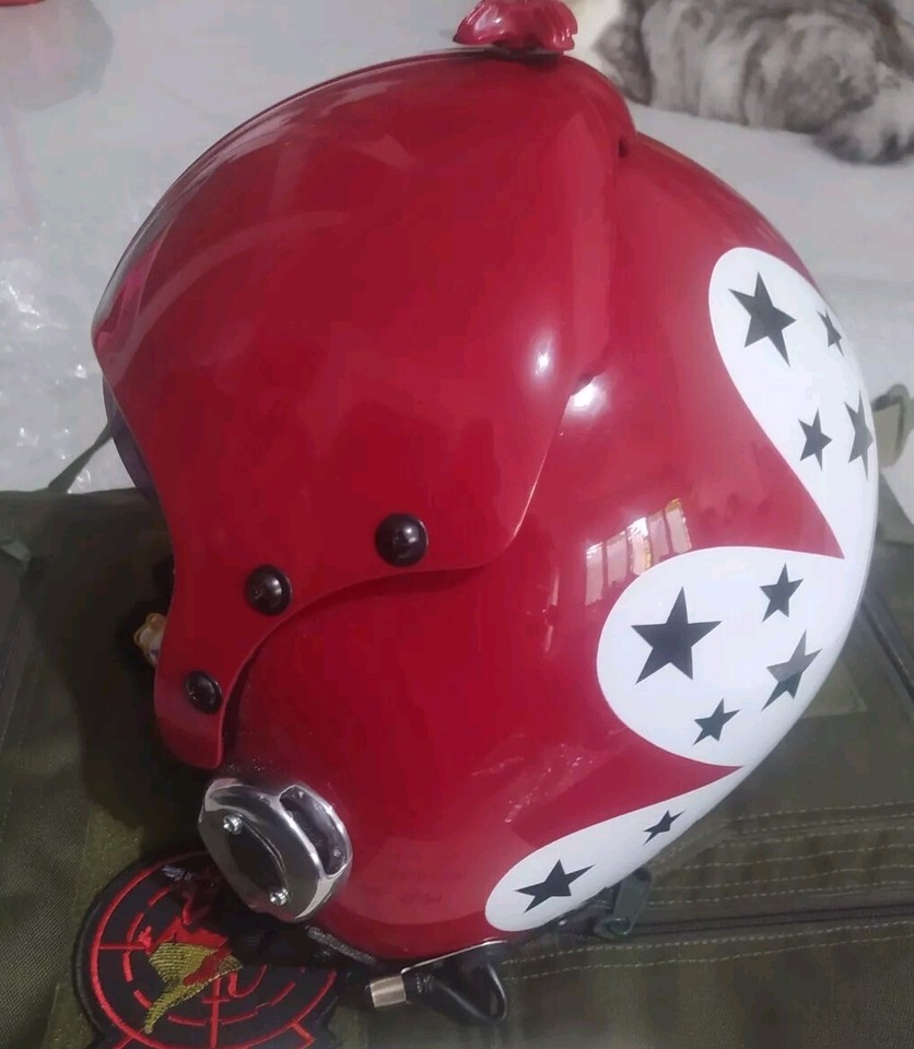 SIZE XL-XXL HGU-33 THUNDERBIRD FIGHTER PILOT HELMET | eBay