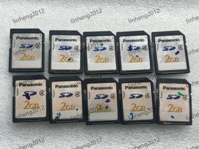 10PCS Panasonic 2GB SD Memory card | eBay