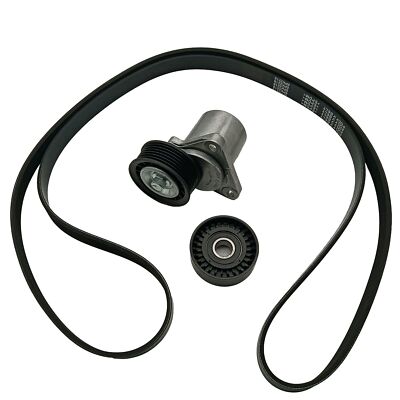 3pcs Drive Belt Component Kit for Ford Focus 08-11 Transit Connect 10 ...