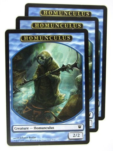 Magic: The Gathering Cards & Merchandise HOMUNCULUS x3 # 20J82 MTG ...