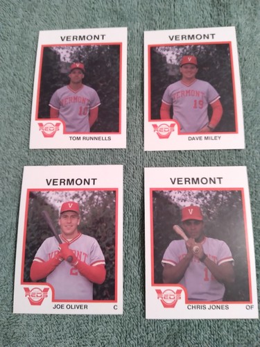 1987 Pro Cards Vermont set (26) Tom Runnels/Joe Oliver/Dave Miley/Chris ...