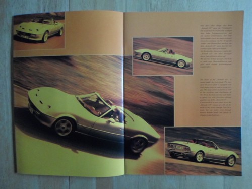 KEINATH GT ROADSTER 1996 Glossy Sales Brochure in English & German ...