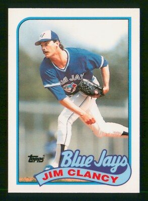 JIM CLANCY 1989 TOPPS TIFFANY 89 NO 219 NRMINT+ 17612 | eBay