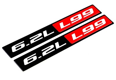 Pair of Emblem Decal Sticker (6.2L- L99) | eBay