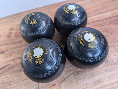 Set Of 4x Thomas Taylor Bowls Size 5 Taylor Lignoid | eBay UK
