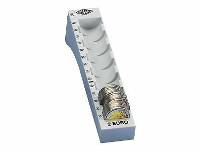 Wedo 160720037 Coin Groove (2 Euro Plastic for 65 Coins with Mar for ...