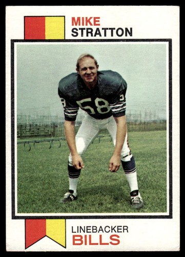 1973 Topps Mike Stratton #388 Buffalo Bills Football Card | eBay