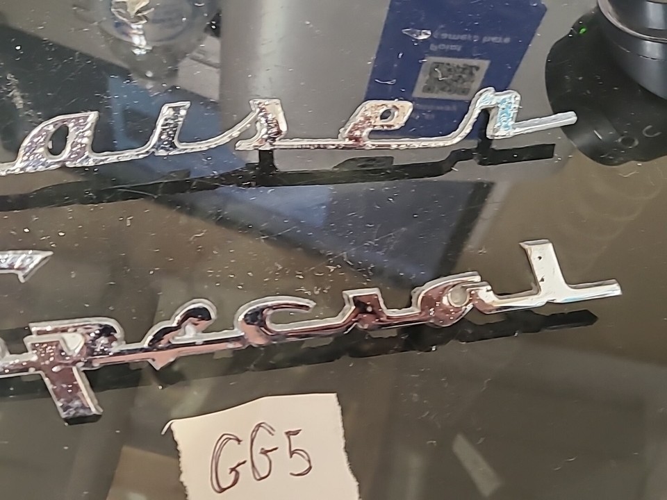 VINTAGE 1954 55 KAISER SPECIAL EMBLEM SET OEM 745405 | eBay