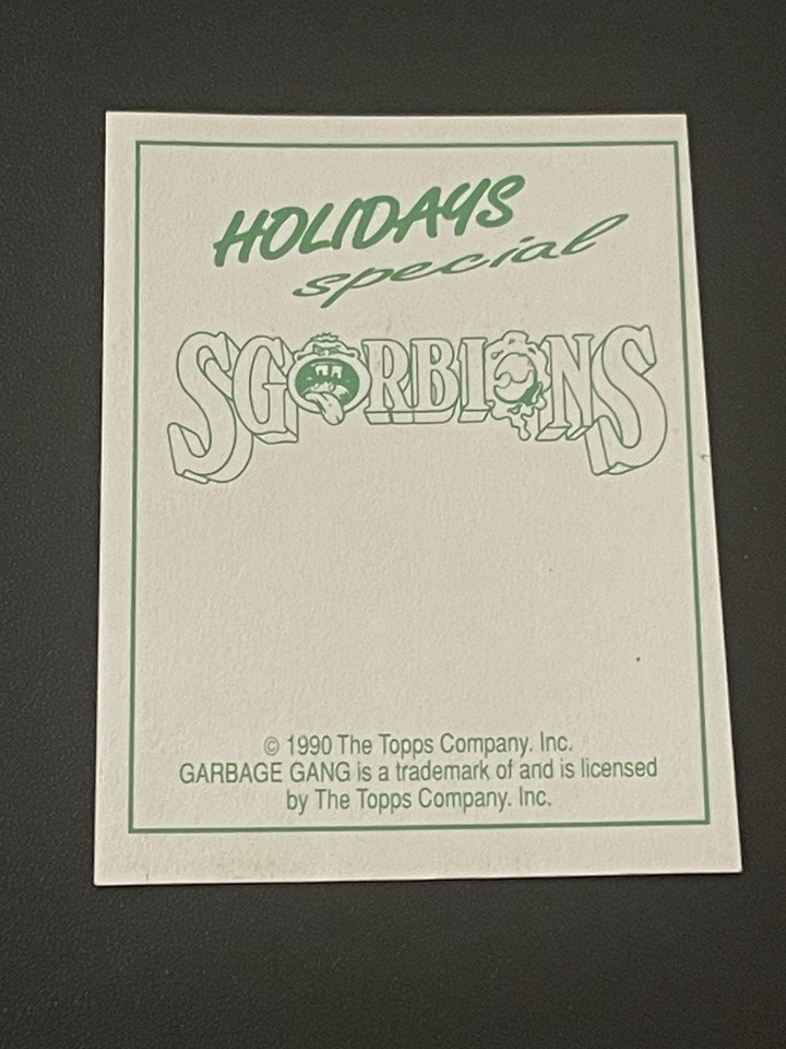 Sgorbions Holiday Gory Rory / Gil Grill Philip Metallic GPK Garbage ...