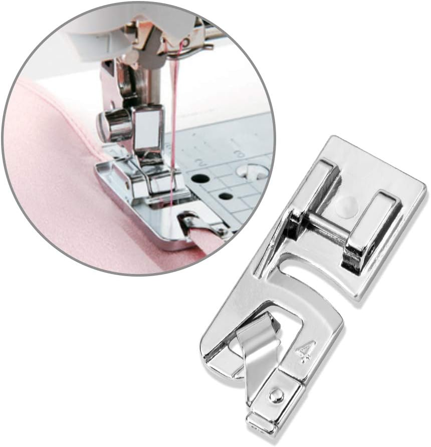 3 Pcs Hemming Foot Kit, Sewing Feet Kit, Rolled Hem Presser Foot Sewing ...