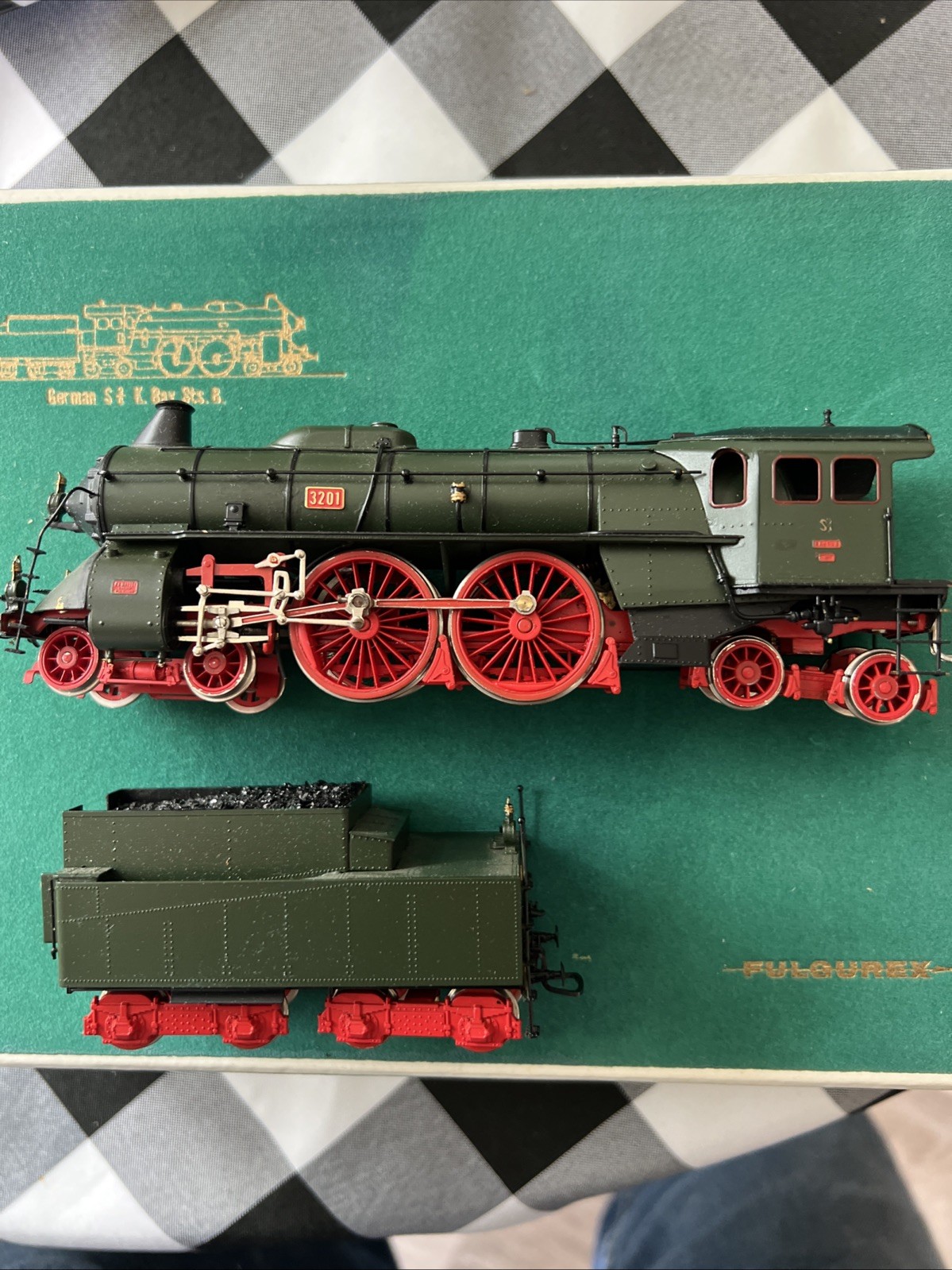 HO Brass Model - Fulgurex K.Bay.Sts.B. Bayer S2/6 Steam Locomotive 4-4 ...
